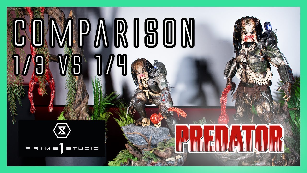 Prime 1 Predator Jungle Hunter DX 1/3 vs Big Game Cover Art Predator DX ...