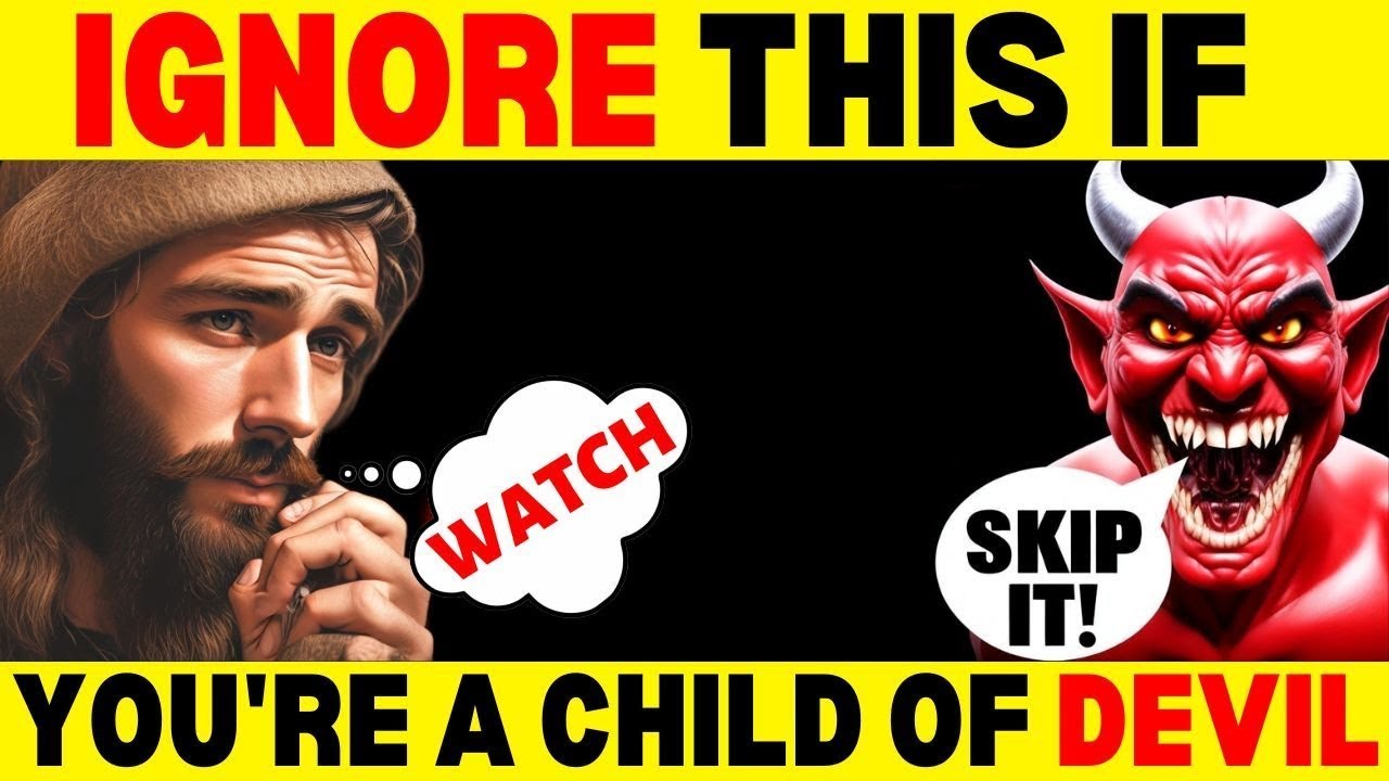 God Says - IGNOR This if You're Child of DEVIL😥 | God message today for ...