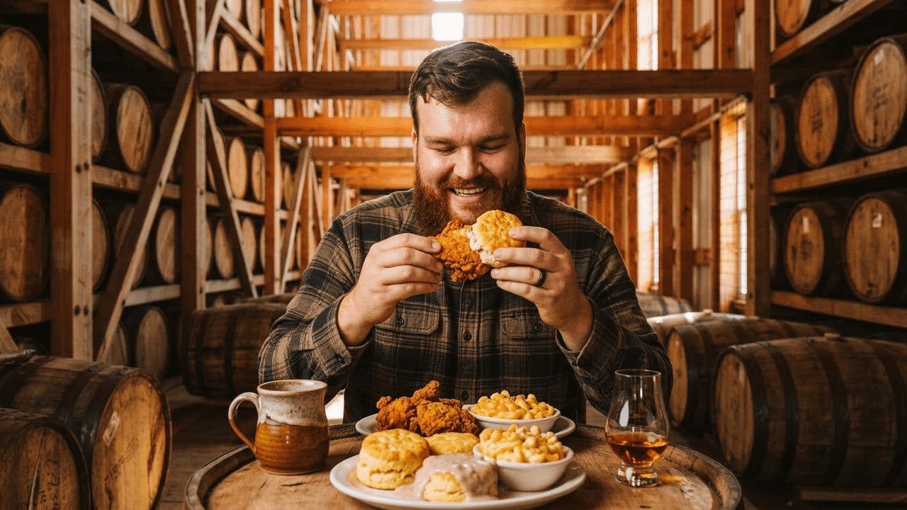 Eating our way through the Bourbon Capital of the World - YouTube