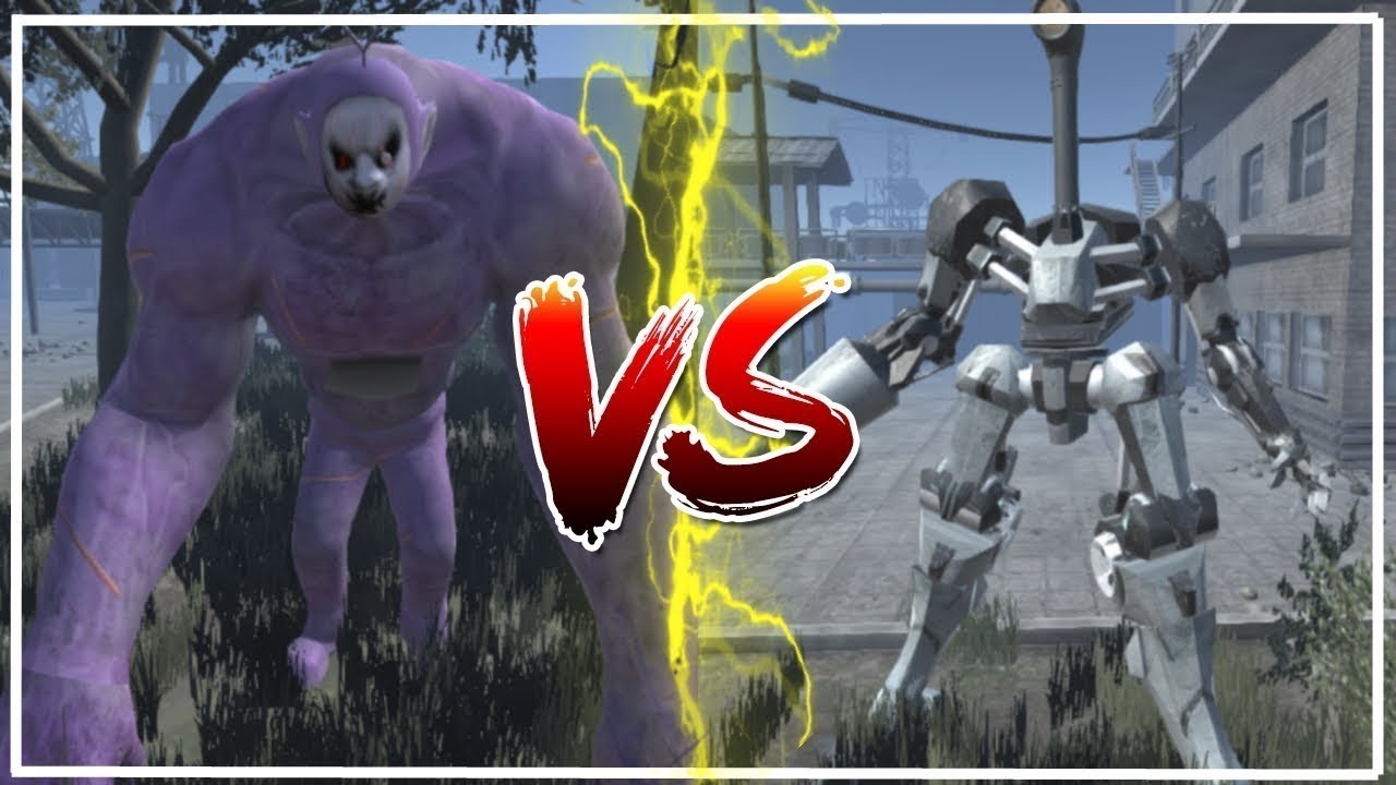 Los Slendytubbies VS Un Ejercito De Robots!!! - YouTube