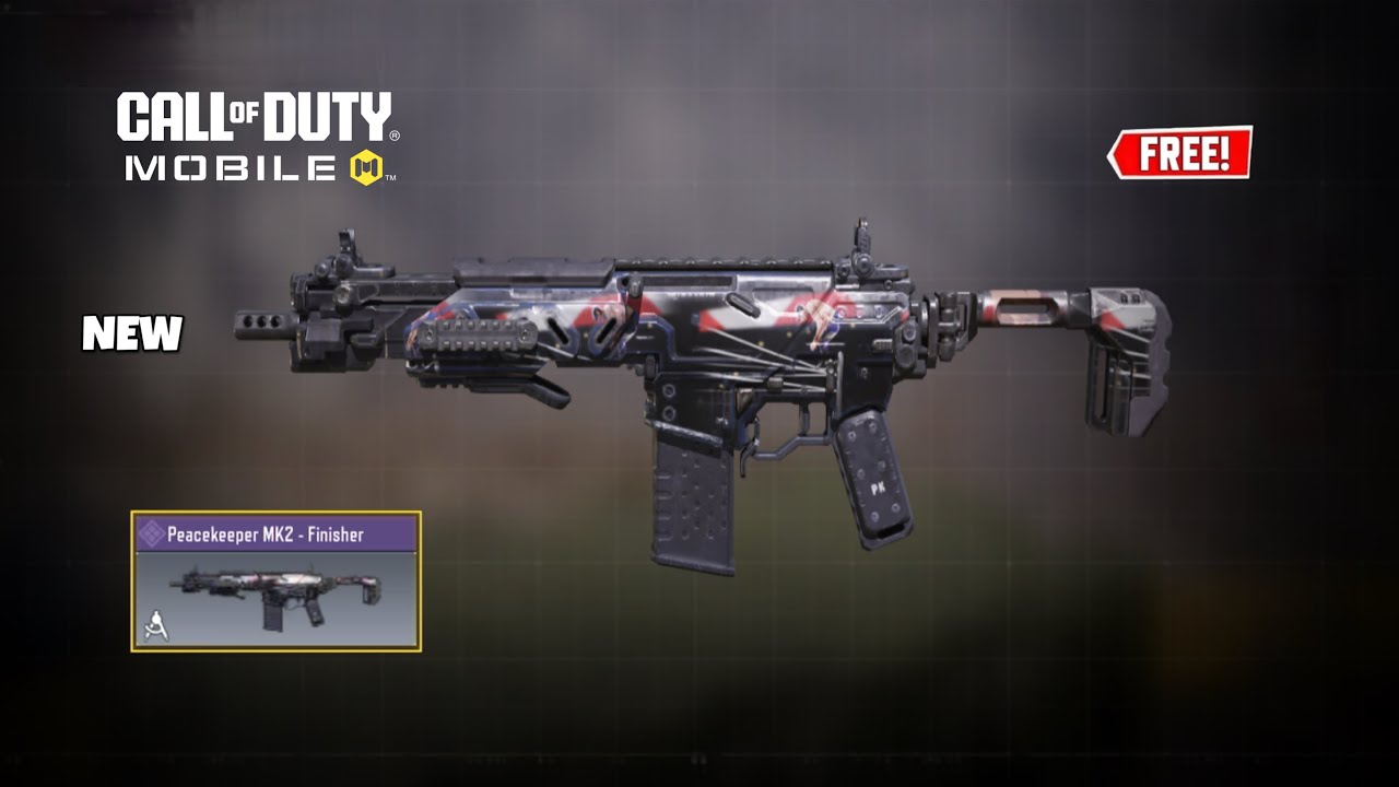 *NEW* FREE Peacekeeper MK2 - Finisher Gameplay in COD Mobile ...