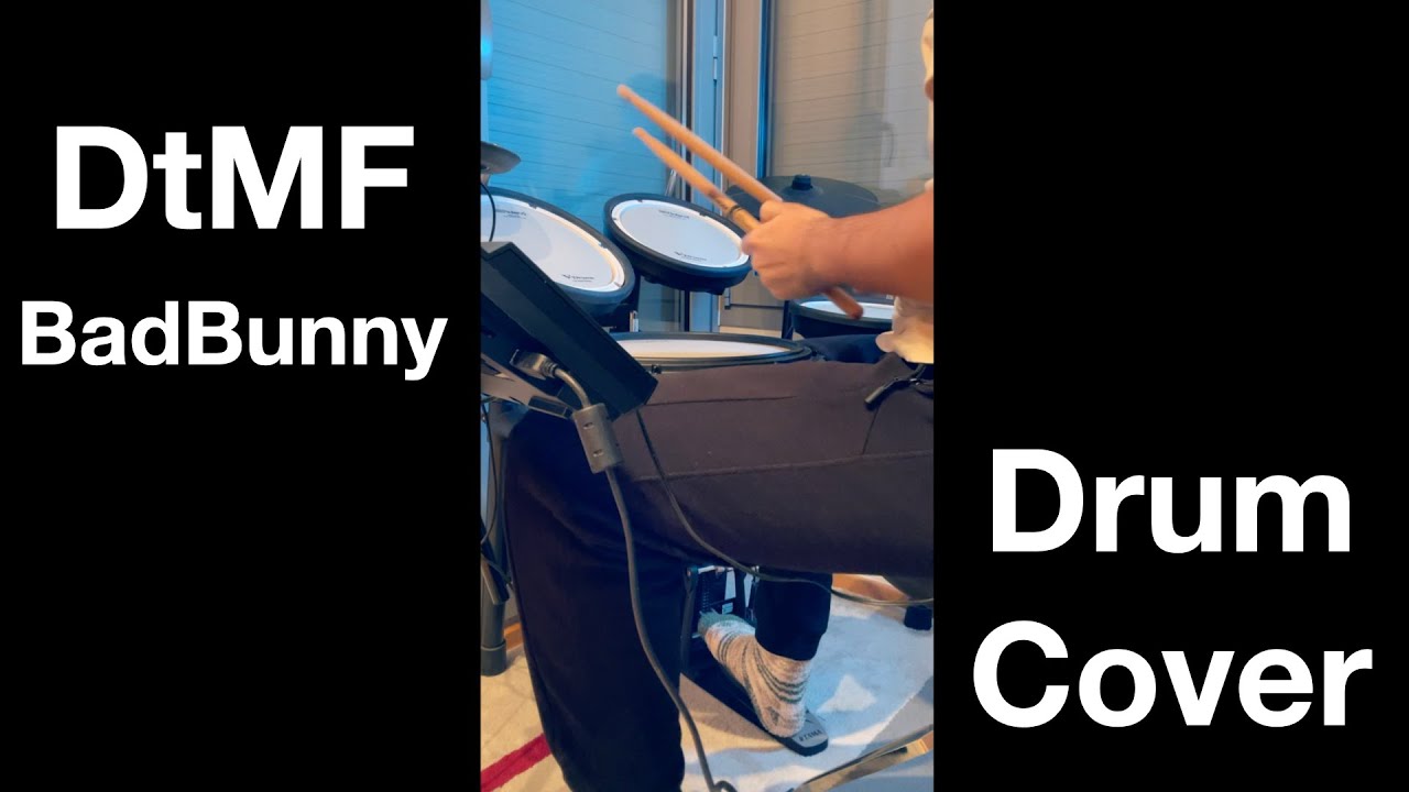 BAD BUNNY - DtMF (Drum cover) - YouTube