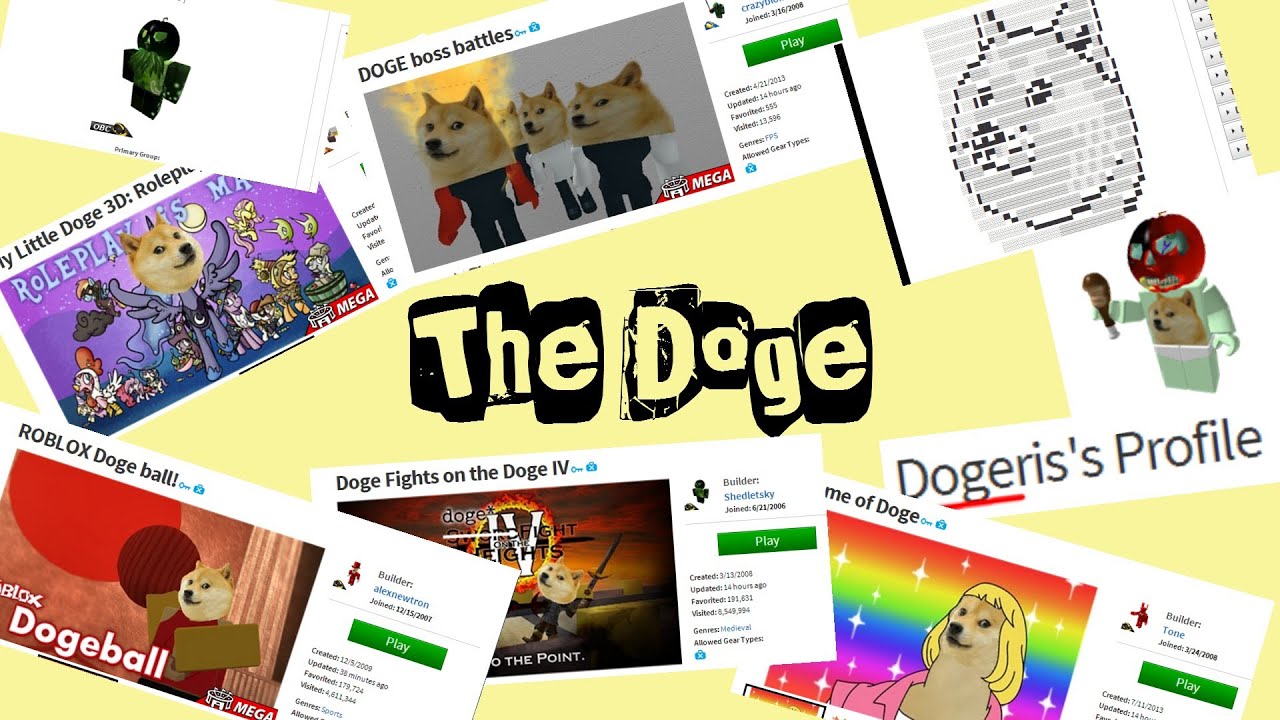 ROBLOX: The Doge - YouTube