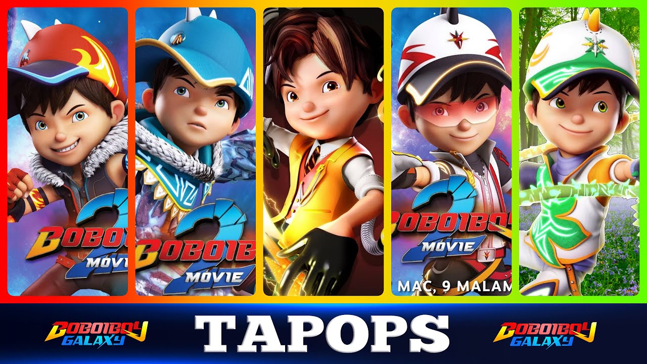TAPOPS (COVER PARODY) BOBOIBOY GALAXY - YouTube