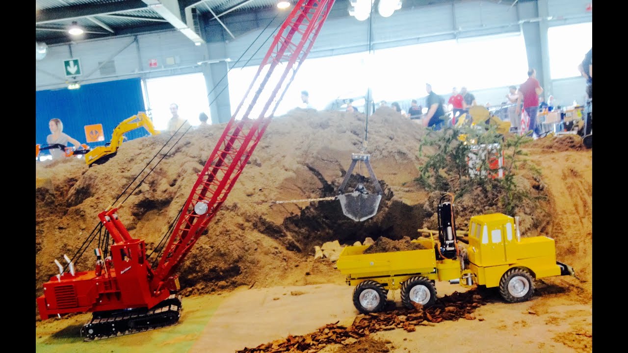 RC Kran Liebherr LR1750 / Giant RC Crane 600kg und 8,5 Meter ...