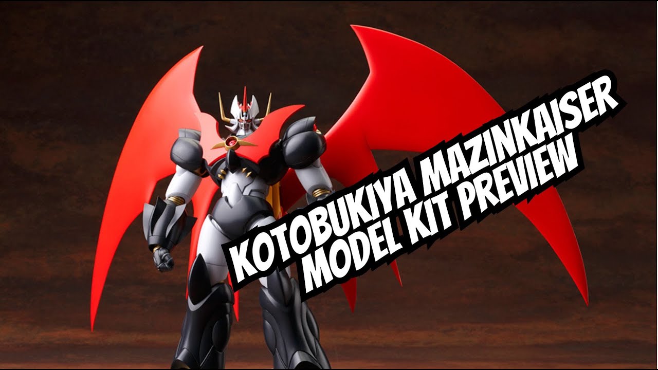 Kotobukiya Mazinkaiser Model Kit Preview - YouTube