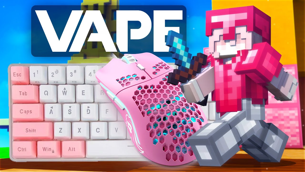 Keyboard + Mouse ASMR Sounds | Vape V4 - YouTube