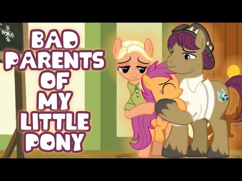 Bad Parents of MLP: Snap Shutter & Mane Allgood || Scootaloo's Parents