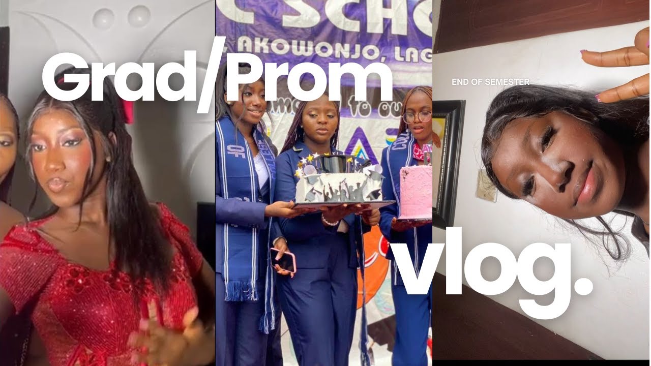 GRADUATION AND PROM VLOG - YouTube