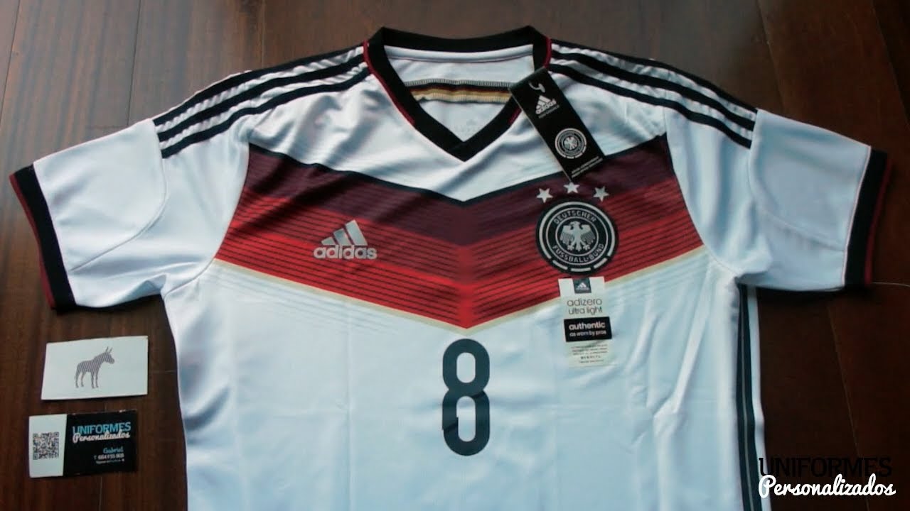 Alemania 13-14 (Playera adizero Local). - YouTube