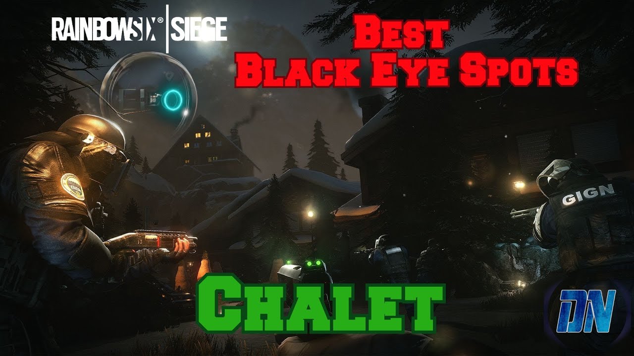 Best Black Eye Camera Spots - Chalet - Rainbow Six Siege - YouTube