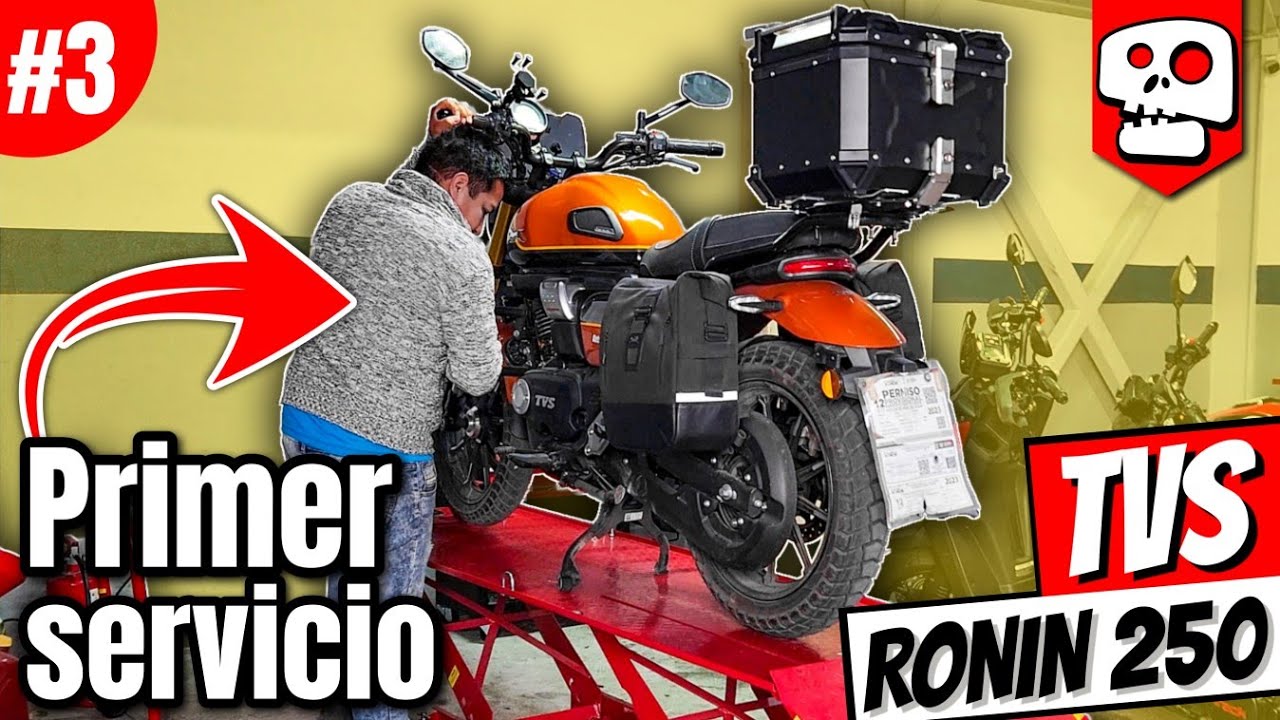 TVS Ronin 250 #3 Servicio en agencia ¿Vale la pena? | Alets Go - YouTube