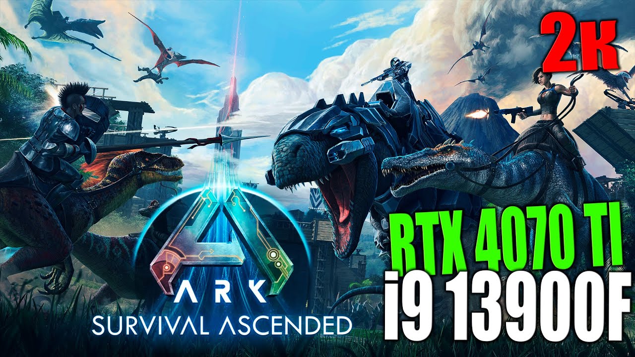 ARK Survival Ascended test FPS - i9 13900F - RTX 4070 TI - 2560x1440 2K ...