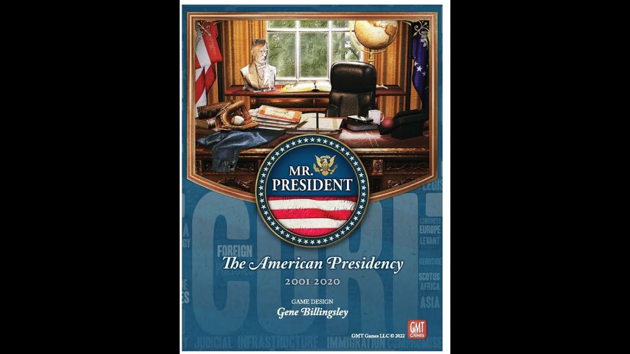 Unboxing Mr President GMT Games - YouTube