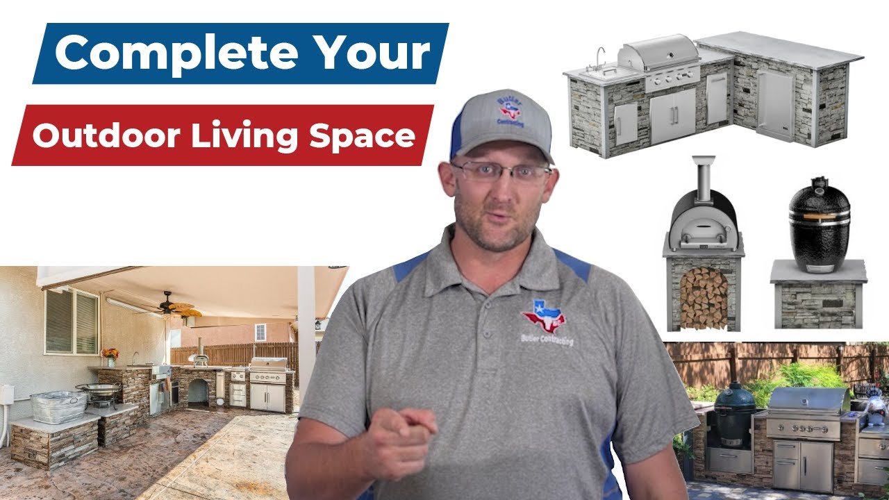 Outdoor Kitchens | Butler Contracting - YouTube