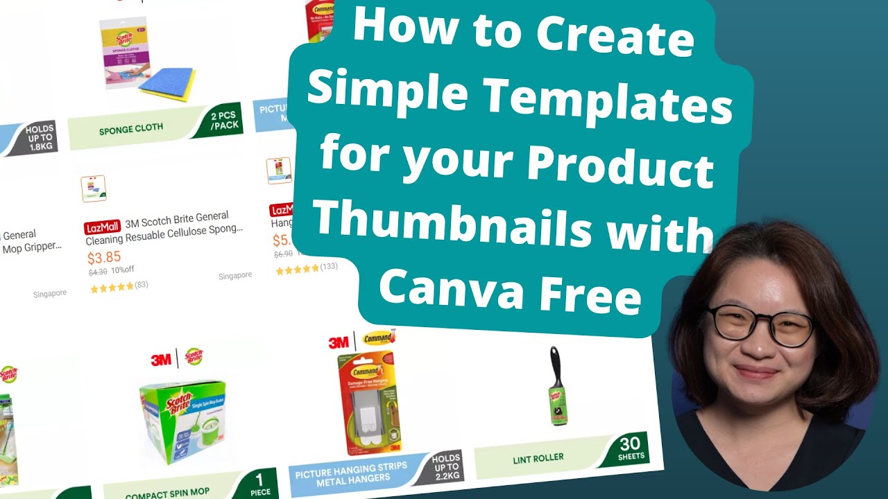 How to Create Simple Templates for your Product Thumbnails using Canva ...