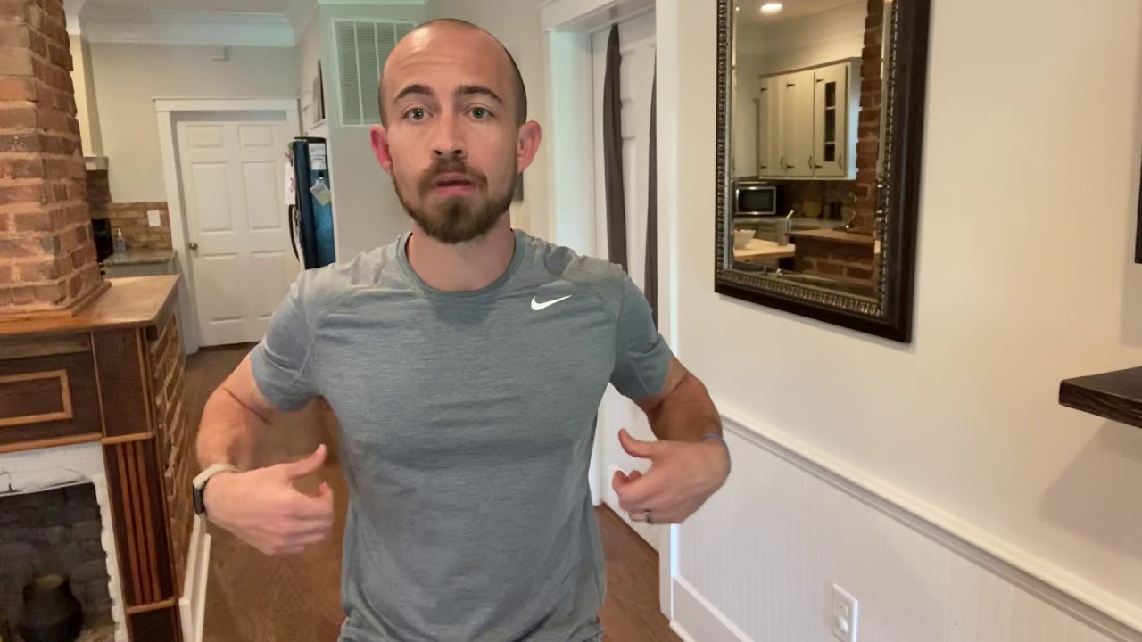 Angled Row Exercise using a Bed Sheet in Place of a Suspension Trainer ...