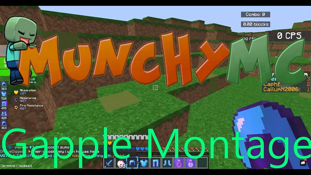 Combo montage. MunchyMC PVP - YouTube