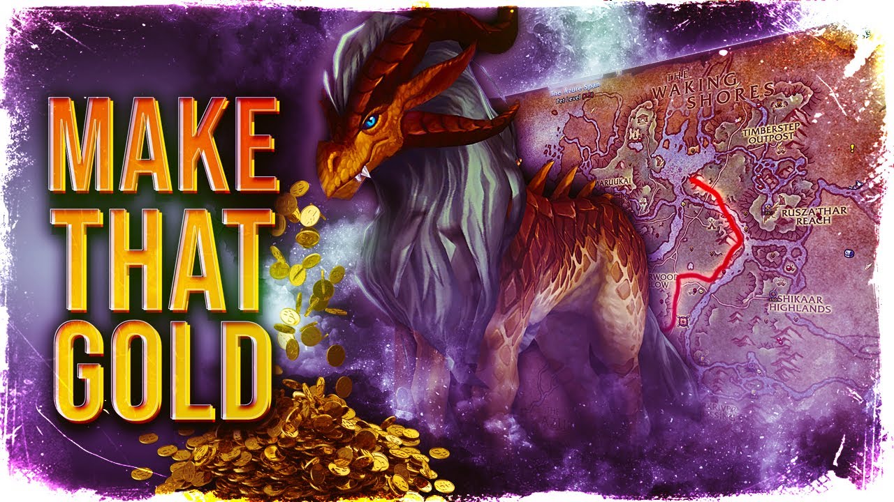 Dragonflight Skinning Farm: EASY GOLD MAKING - YouTube