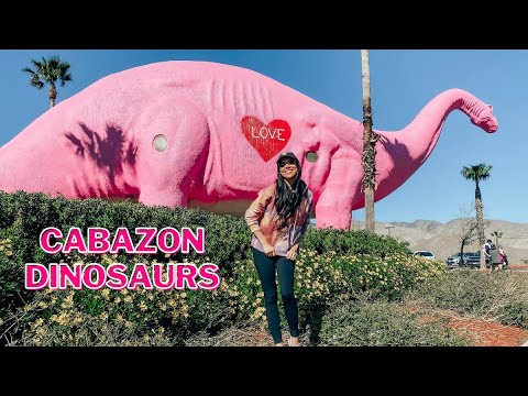 CABAZON DINOSAURS - PLACES TO VISIT IN PALM SPRINGS AREA - YouTube