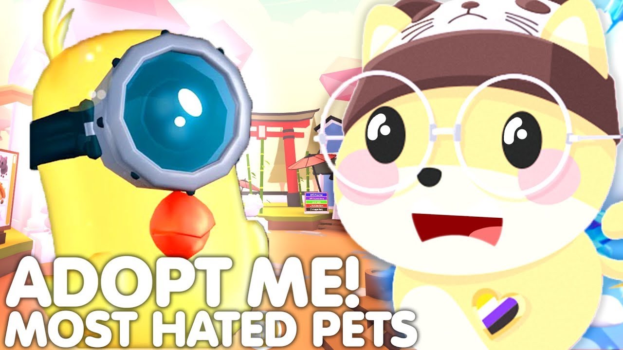 😢PLAYERS HATE THESE 10 PETS IN ADOPT ME! ⚠️(WORST ADOPT ME PETS ...