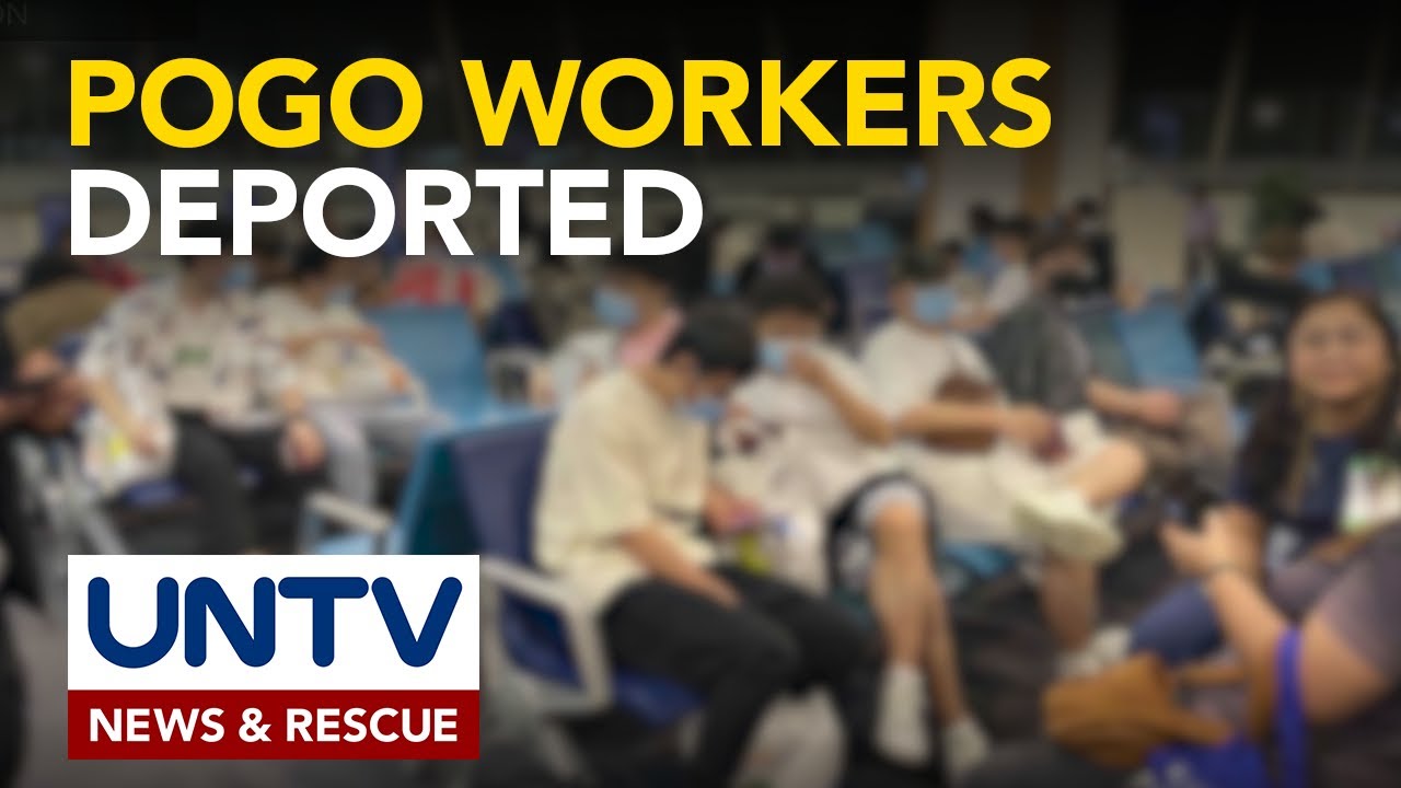 57 pang foreign POGO workers, ipinadeport ng Bureau of Immigration ...