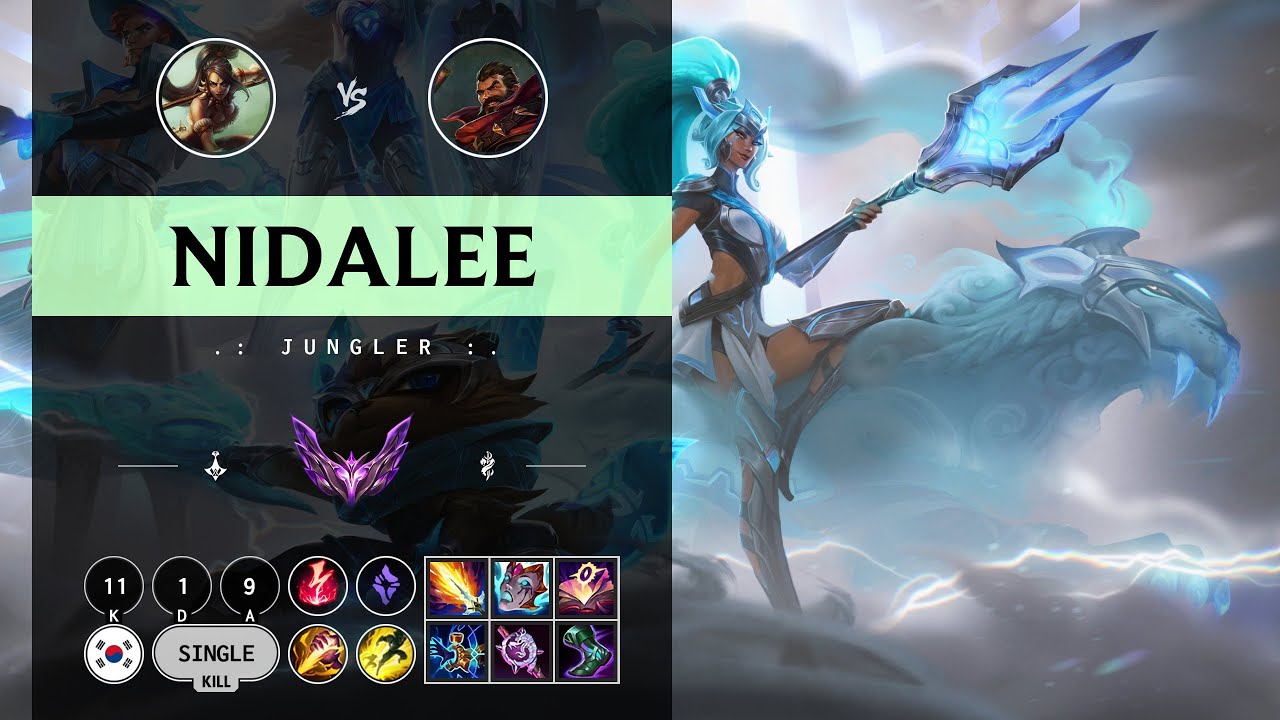 Nidalee Jungle vs Graves - KR Master Patch 14.10 - YouTube