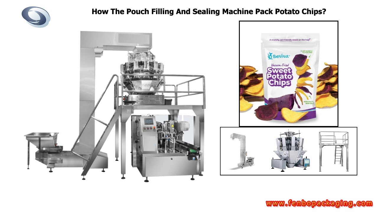 How The Pouch Filling And Sealing Machine Pack Potato Chips? - YouTube