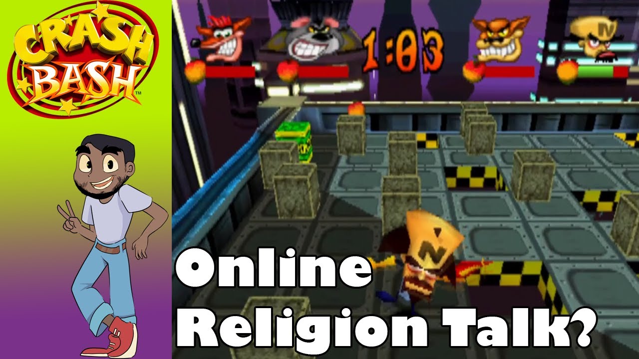 Crash Bash 4-Player Online #26 - Religious Crackers? - YouTube