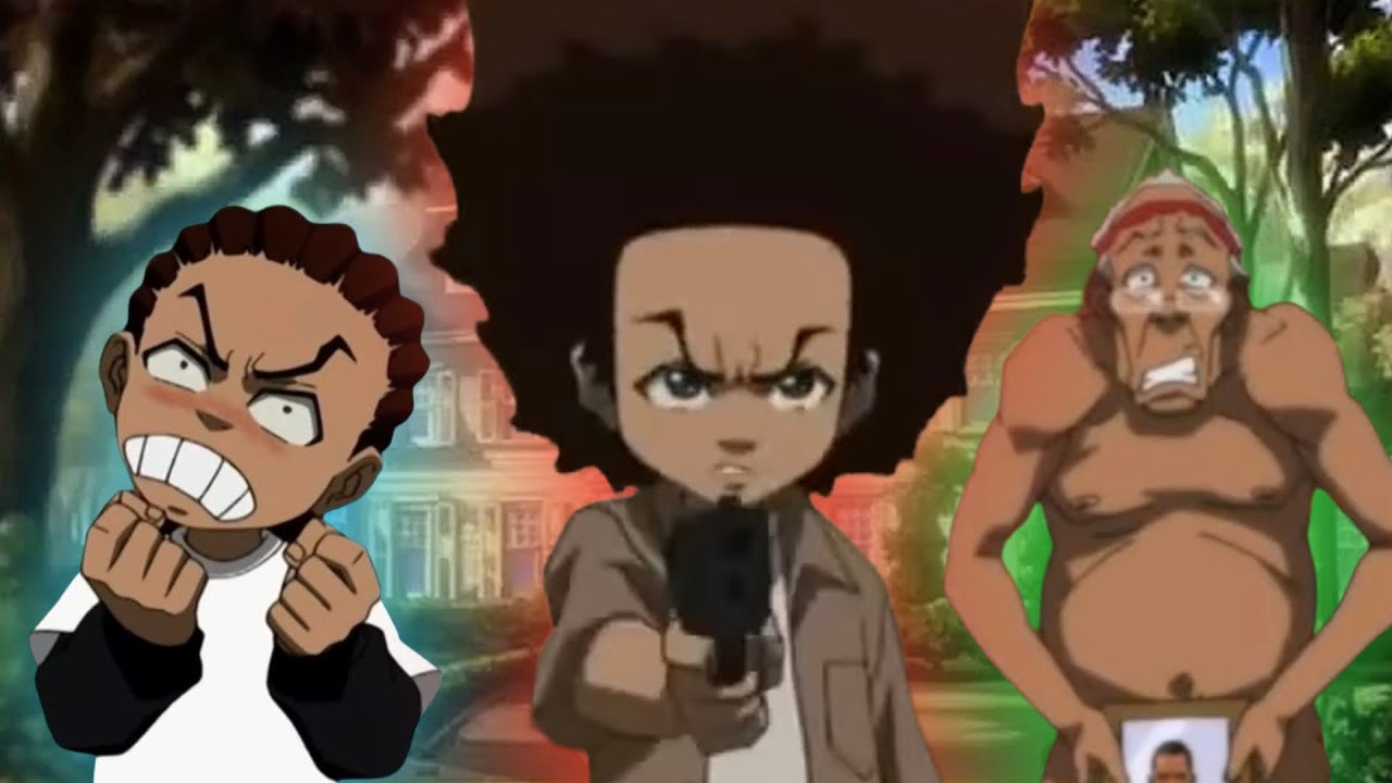 The Boondocks but the context ran out of chicken - YouTube