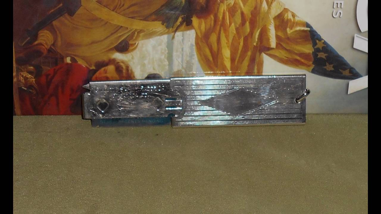 1930s Gillette Safety Razor Company of Canada Utility Knife - YouTube