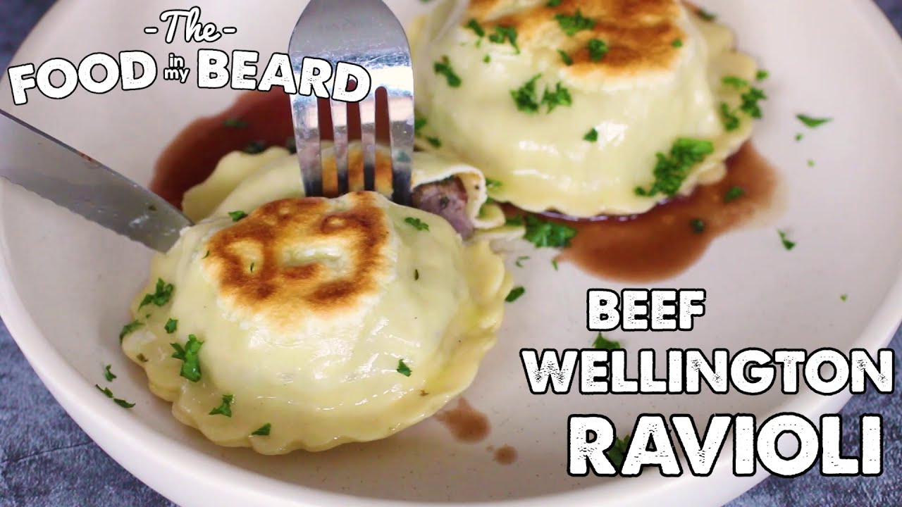 Beef Wellington Ravioli - YouTube