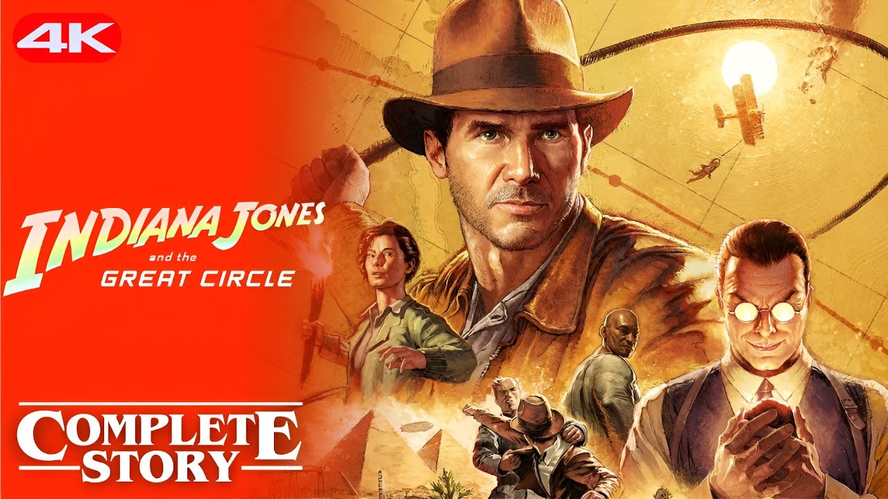 INDIANA JONES AND THE GREAT CIRCLE | Gameplay Walkthrough FULL GAME [4K ...
