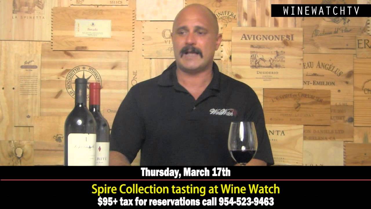 Spire Collection Tasting feat. Cardinale, Verite, Lajota at Wine Watch ...