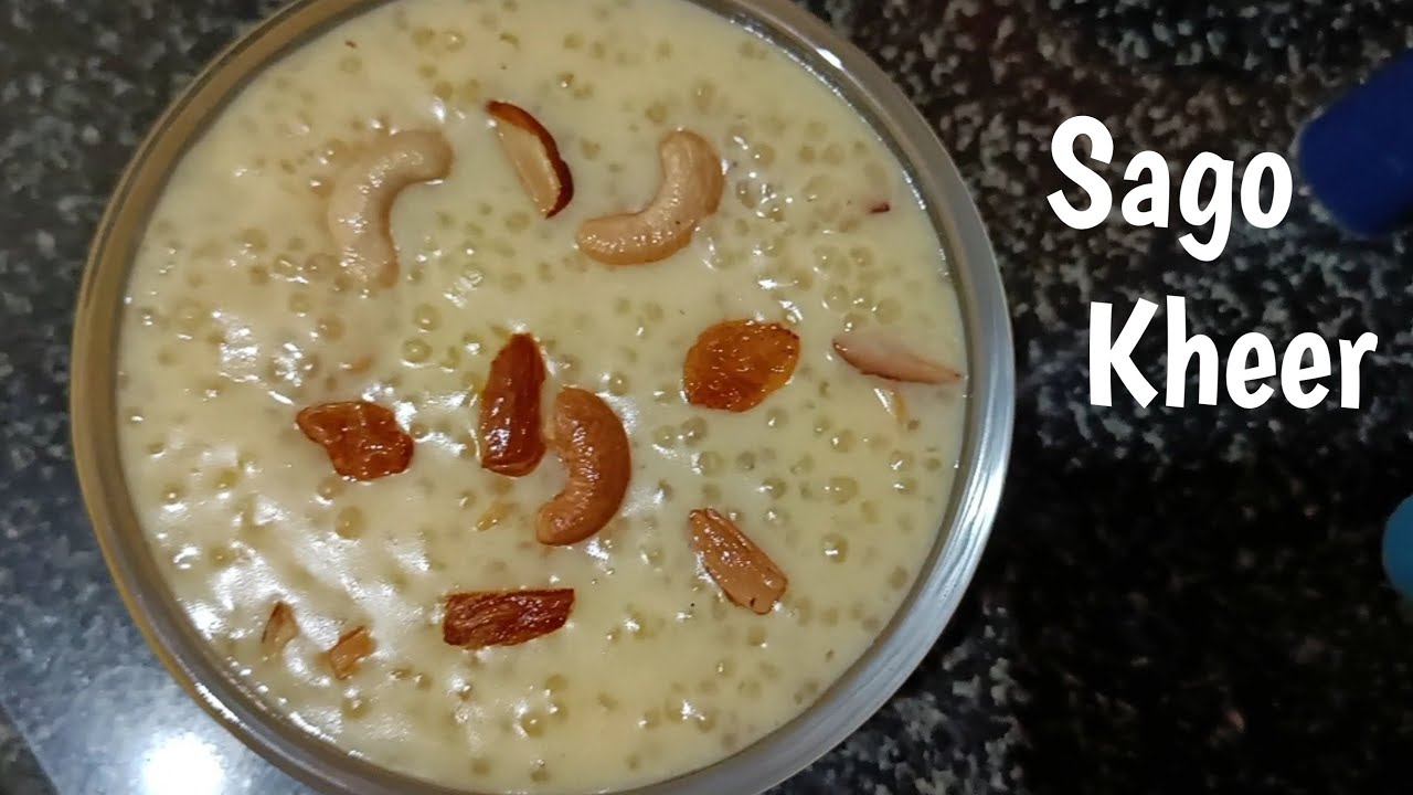 Sabudana kheer/Payasam | Instant payasam |Quick Payasam |Sabbakki ...