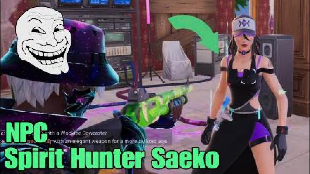 Where to Find Fortnite NPC Spirit Hunter Saeko - Chapter 5 Season 2 ...