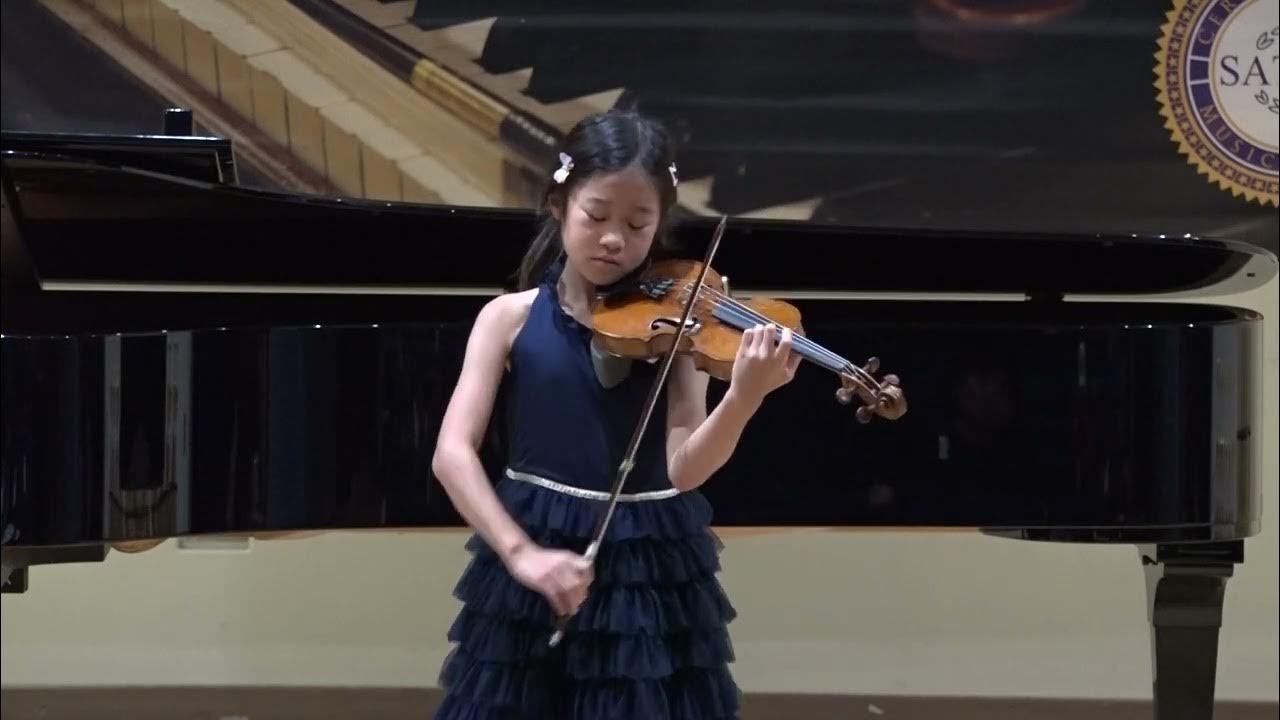 Grand Prize 2024 String Category I: Accolay Violin Concerto No. 1 in a minor / Olivia Hsu - YouTube