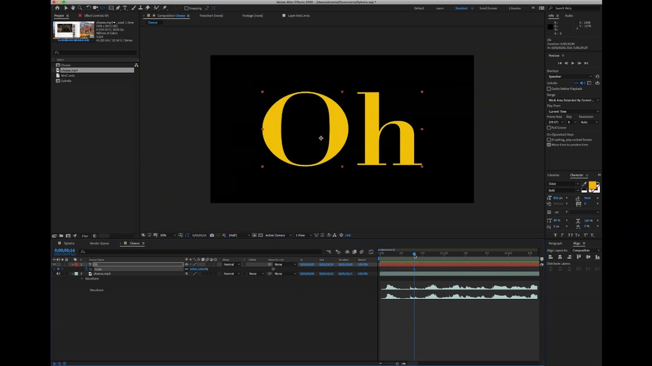 Simple Scale Animation in After Effects - YouTube