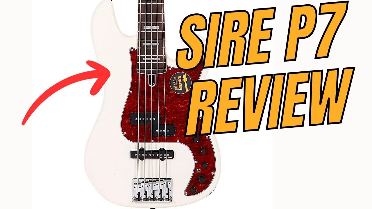 My Pro Review I SIRE P7 5 STRING BASS - YouTube