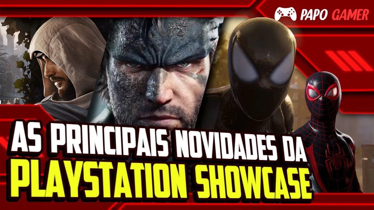 Papo Gamer #34 - OPINIÃO - Playstation Showcase - YouTube