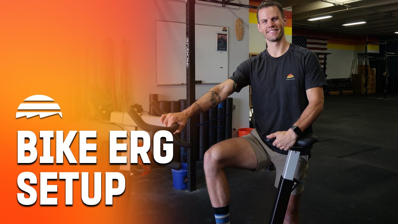 Bike Erg Setup - YouTube