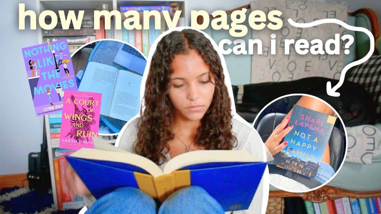 how many pages can i read in a week? *a reading vlog + mood reading ...