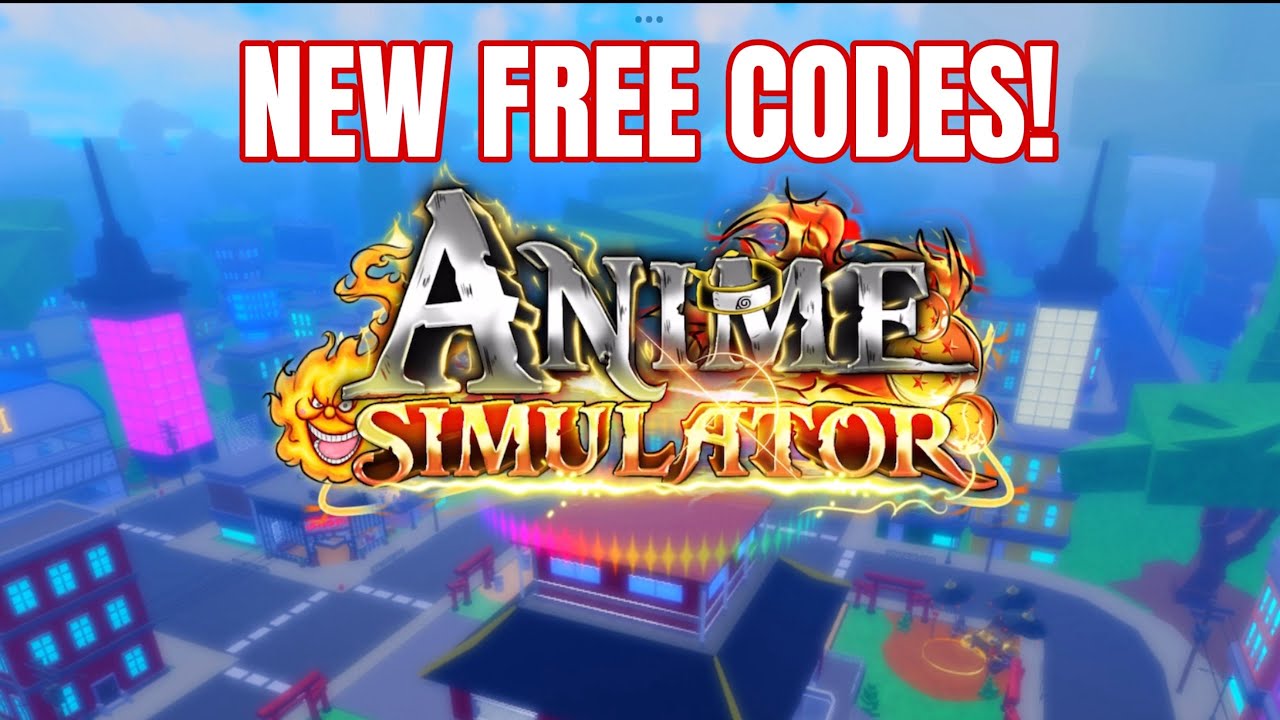 NEW FREE CODES ANIME SIMULATOR! FREE GEMS! FREE REROLL TOKENS! FREE ...