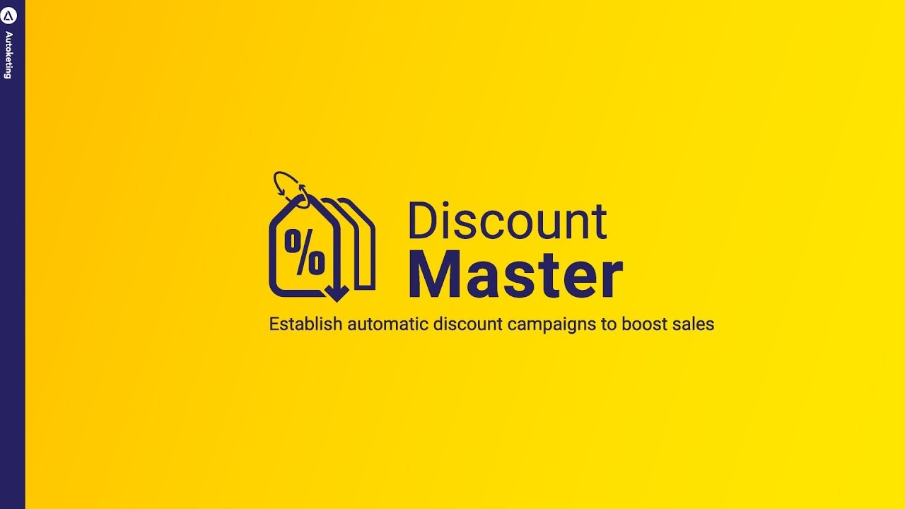 Discount Master by Autoketing - YouTube
