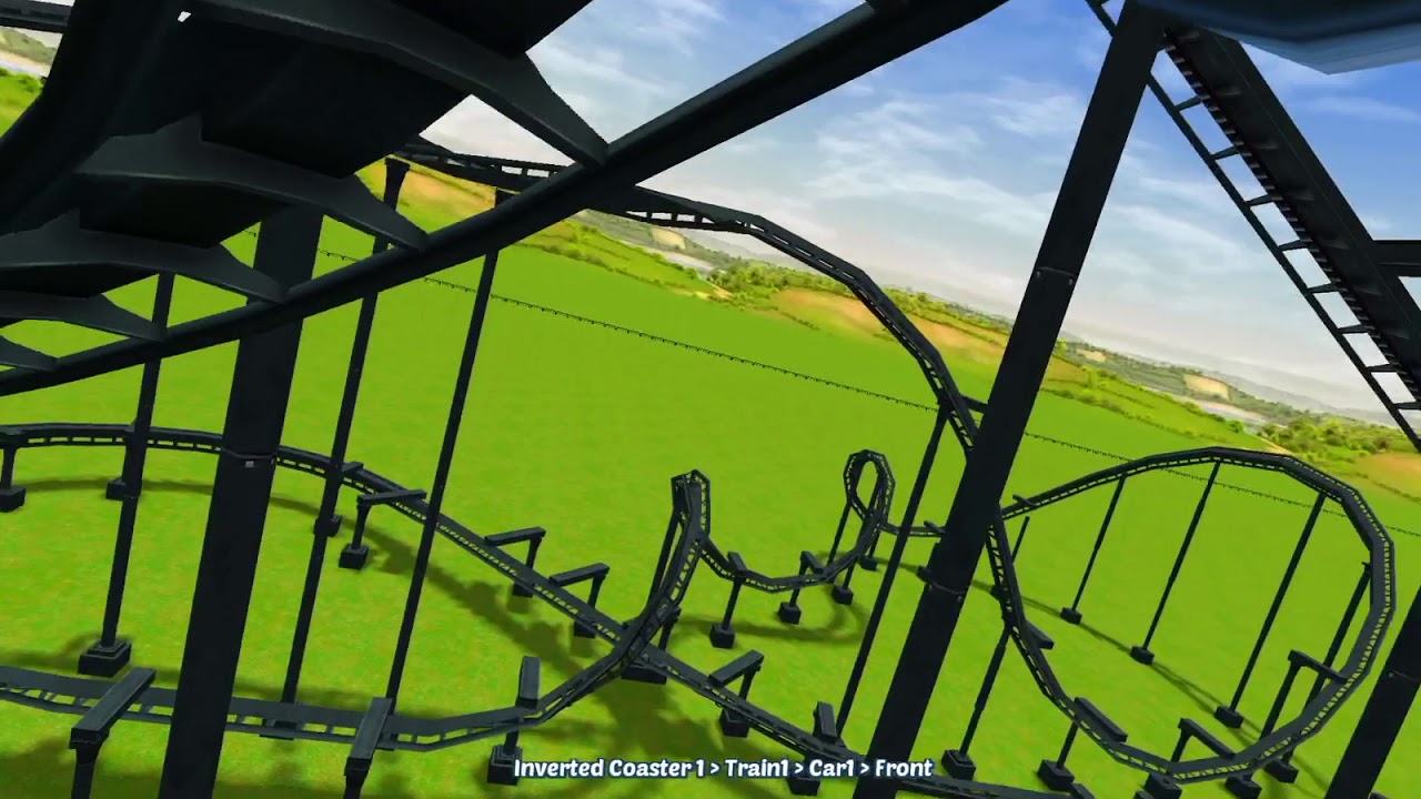 Suspended hanging coaster - YouTube