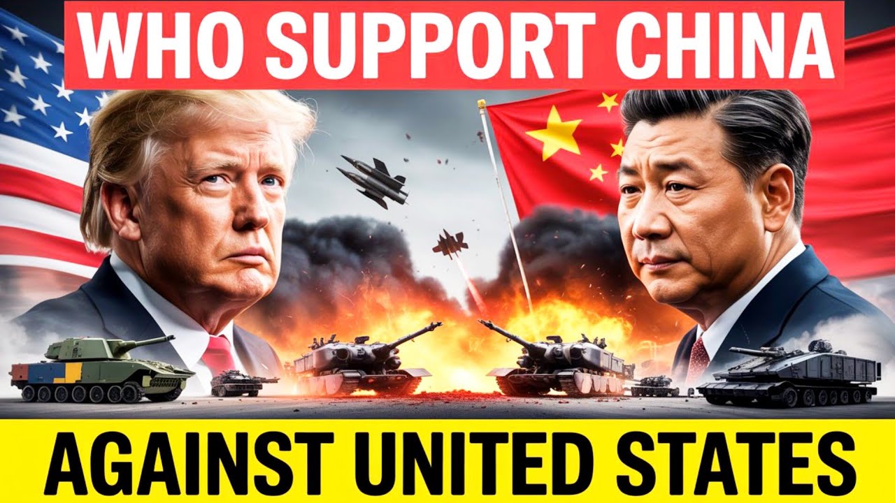 China vs USA 2025: Top 10 Countries Supporting China | China Allies vs ...