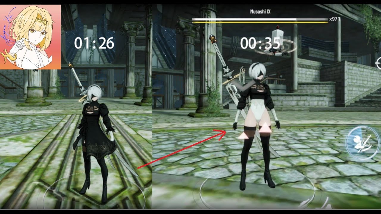 HOW TO TAKE 2B DRESS OFF? Nier's "Dirty" Secret - YoRHA/NieR: Automata ...