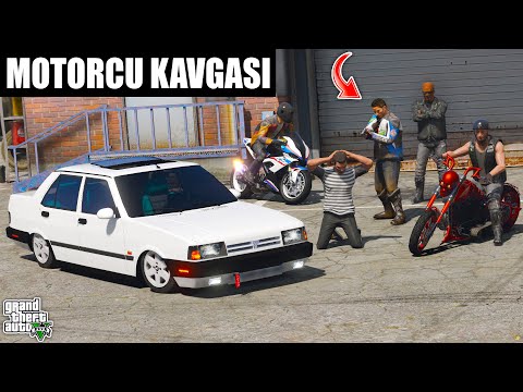MOTORCU ÇETESİ BAŞIMIZA BELA OLDU !! GTA 5 GERÇEK HAYAT #18 (2. Sezon)