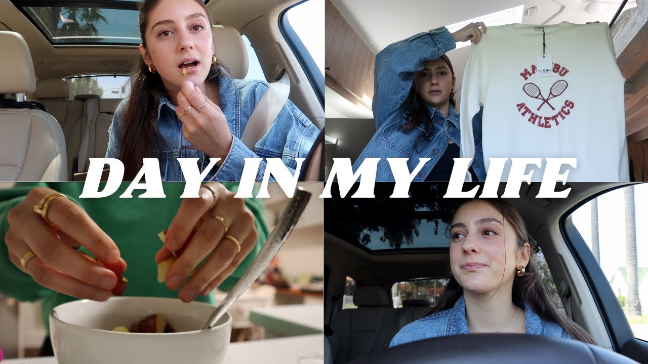 VLOG: car chat, revolve unboxing & fav healthy dessert - YouTube
