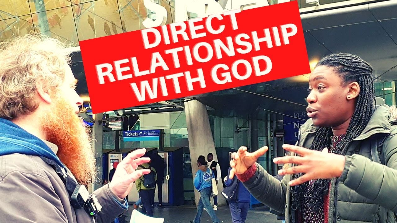 Jesus Did Say I Am God! Yusuf VS Passionate Christian Lady | Stratford ...